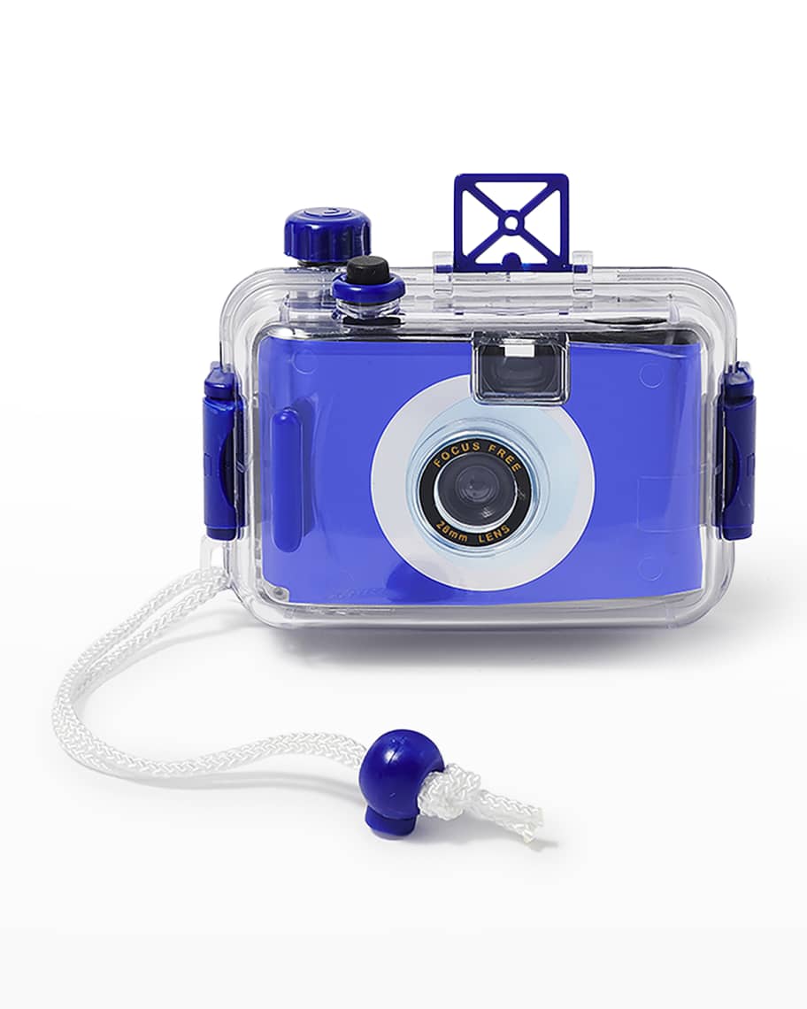 SUNNYLiFE Underwater Greek Eye Blue Camera | Neiman Marcus