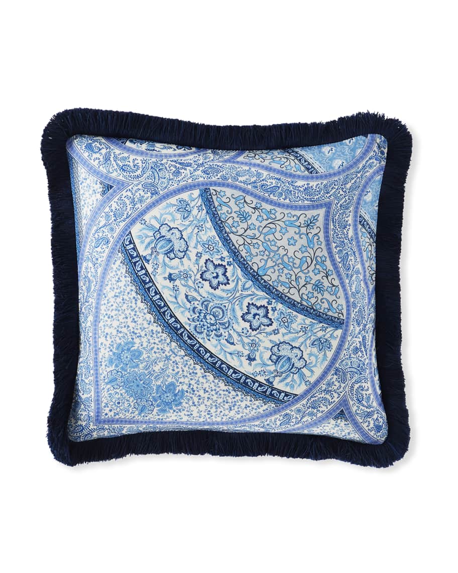 Etro Tejo Pillow with Fringe Edges | Neiman Marcus
