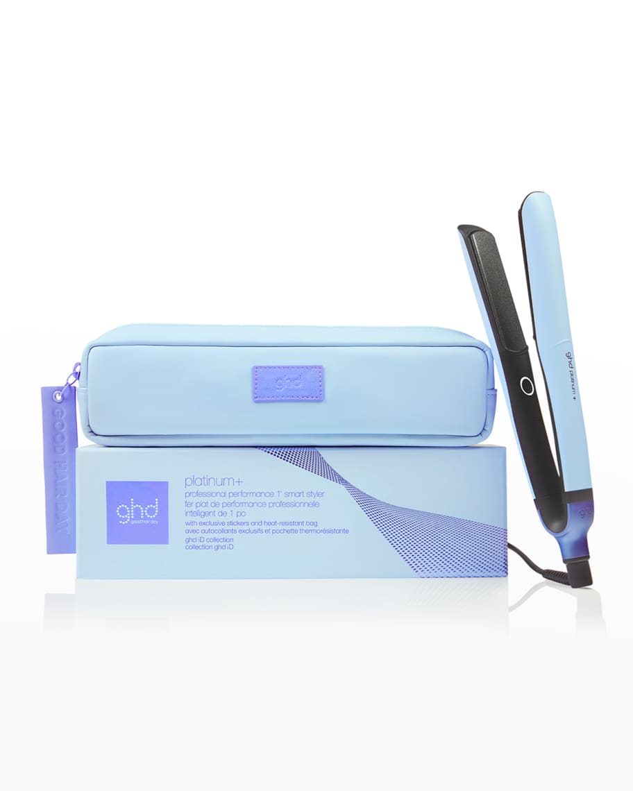 ghd Limited Edition Platinum+ 1" Styler, Blue | Neiman Marcus
