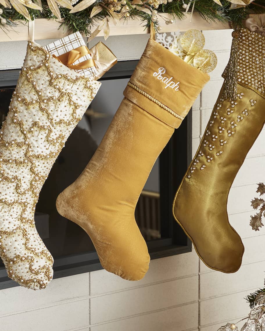 Kim Seybert Devine Holiday Stocking | Neiman Marcus