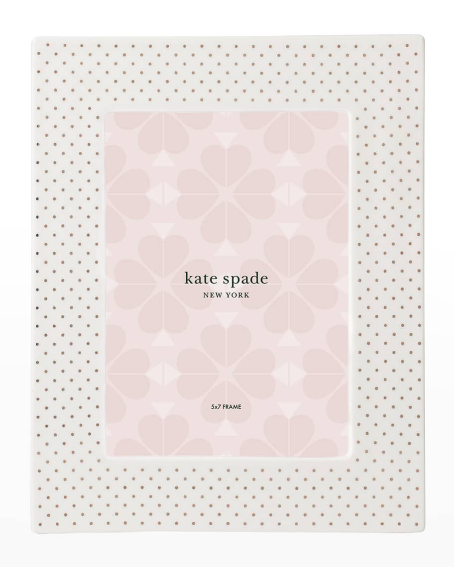 kate spade new york Picture Perfect Polka Dot Frame, 5" x 7" | Neiman ...