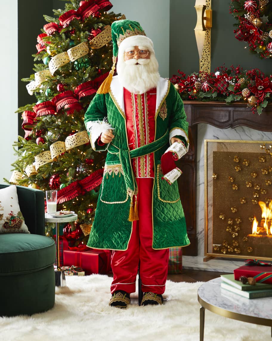 Katherine's Collection Life Size Santa Doll | Neiman Marcus