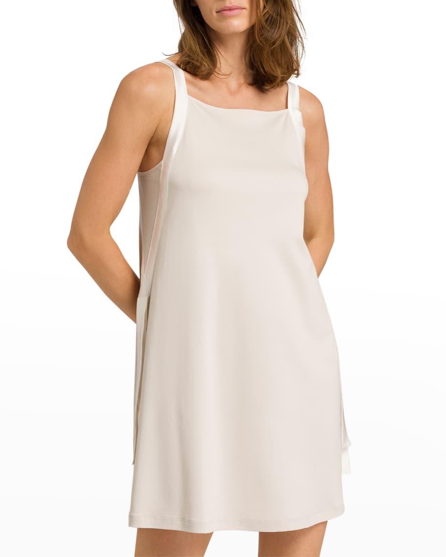 Hanro Thea Square-Neck Tank Dress | Neiman Marcus