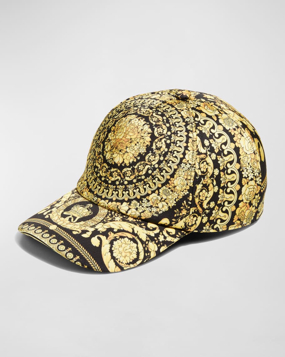 Versace Men's Barocco Baseball Hat | Neiman Marcus