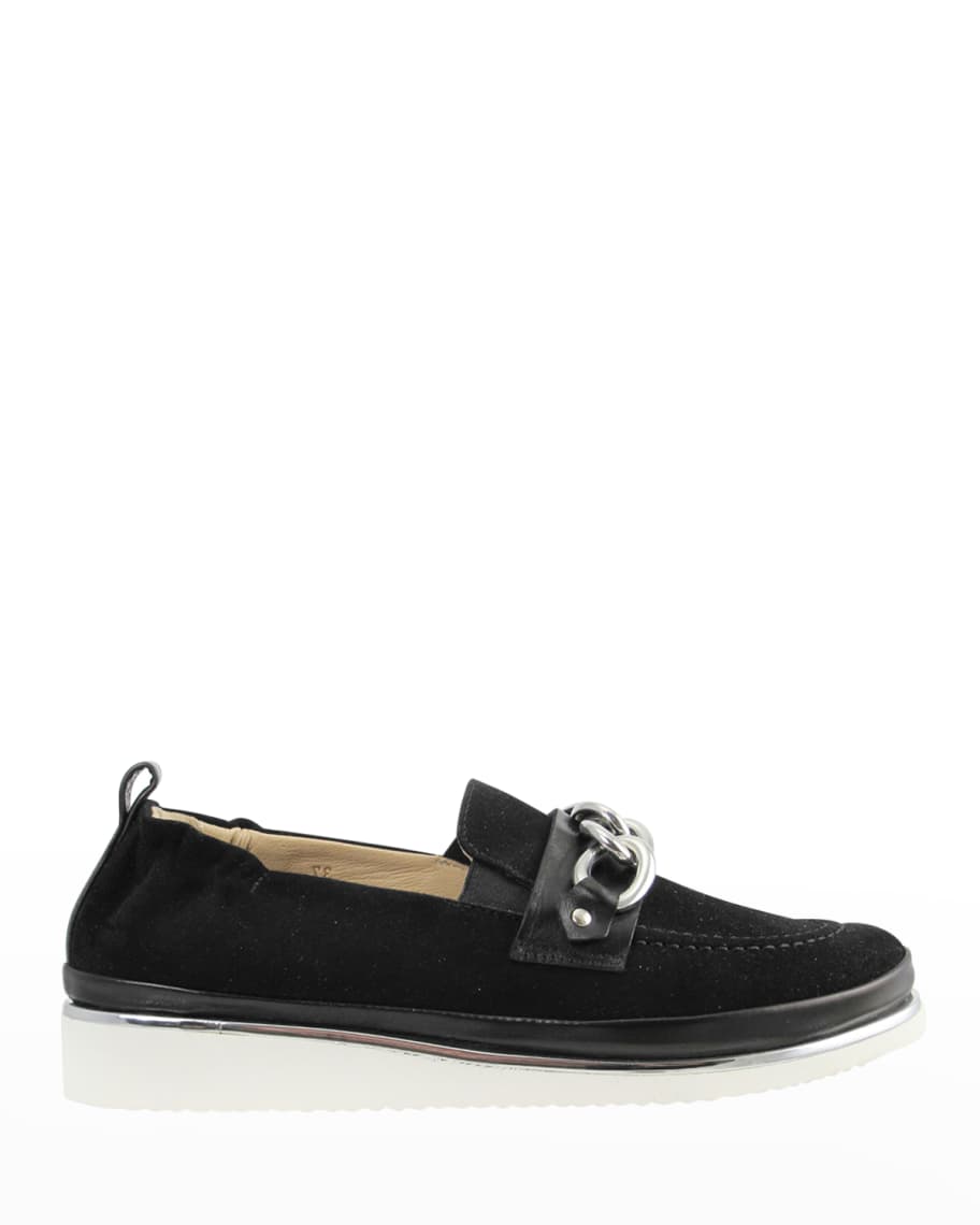 Ron White Nakeisha Chain Sneaker Loafers | Neiman Marcus