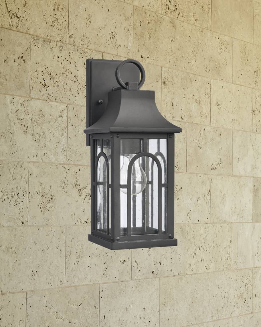 Triumph Small 1-Light Outdoor Wall Sconce - 14.5" | Neiman Marcus