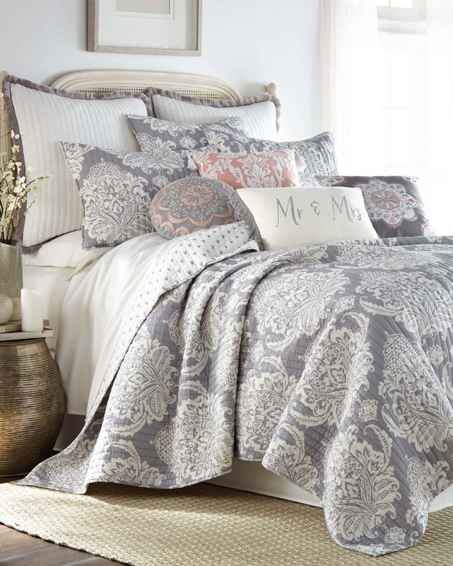 Belhaven Grey Quilt Set | Neiman Marcus