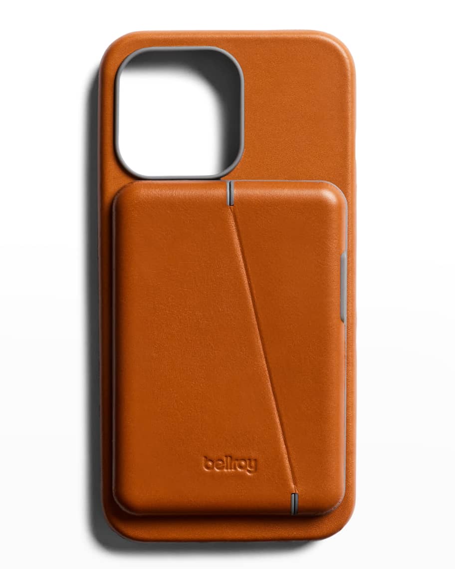 Bellroy Men's iPhone® 13 Pro Leather Phone Case & Wallet | Neiman Marcus