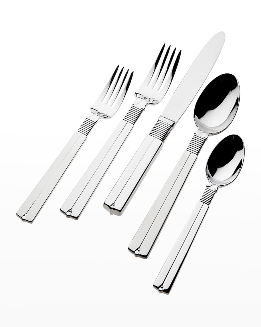 Ricci Silversmith Artisan 45-Piece Flatware Set | Neiman Marcus
