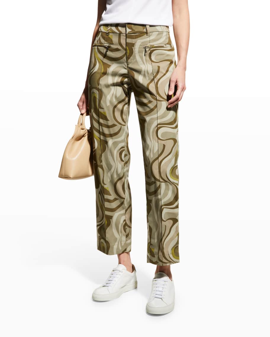 Bogner Dasha Exclusive-Print Jeans | Neiman Marcus