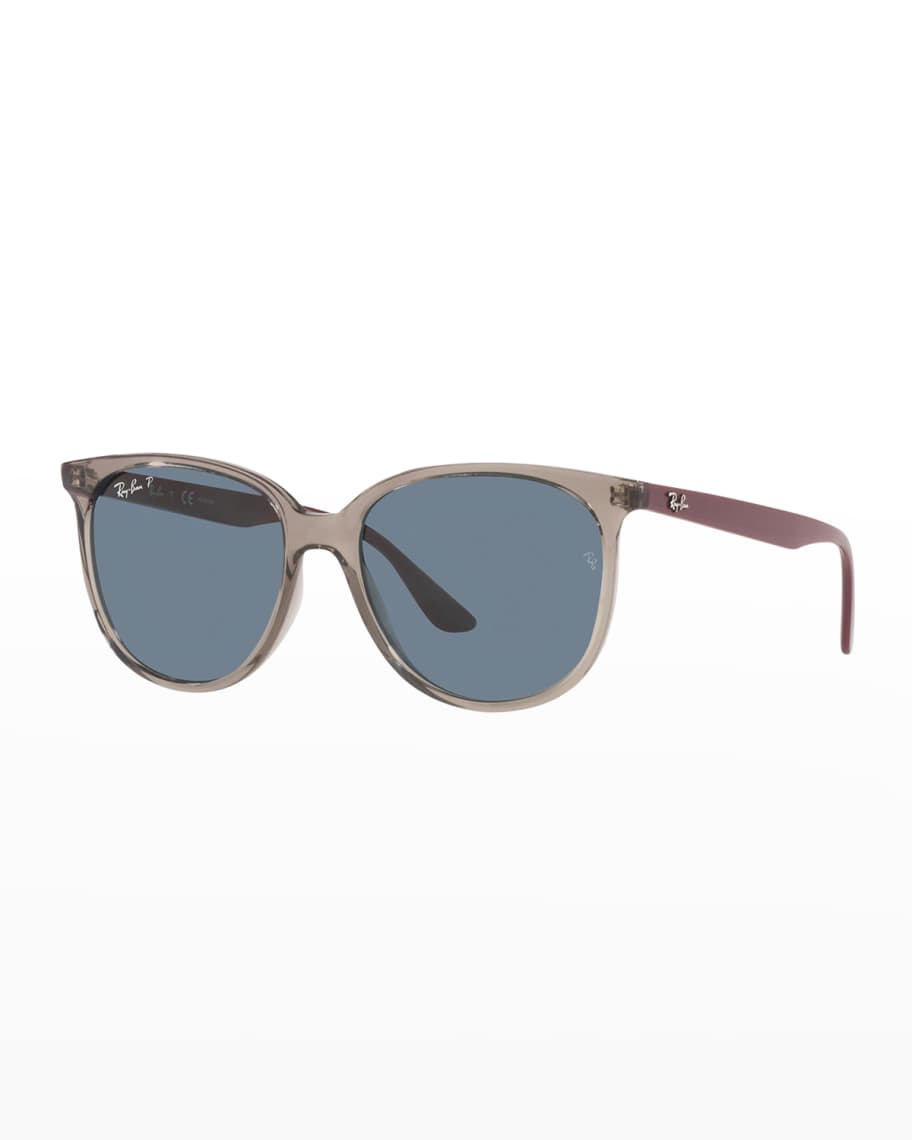 Ray-Ban Polarized Square Plastic Sunglasses | Neiman Marcus