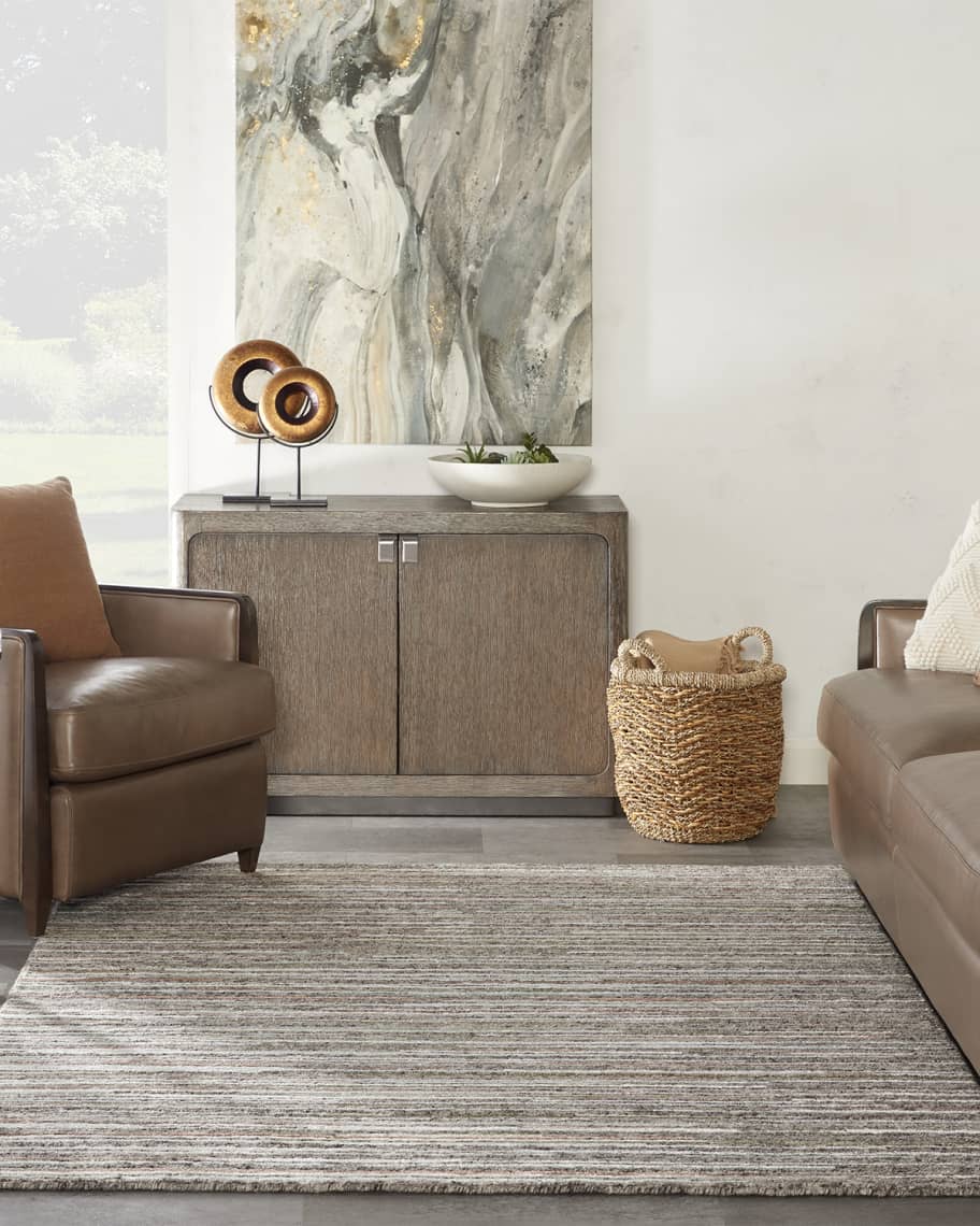 Nourison Logan Hand-Knotted Rug, 5' x 8' | Neiman Marcus