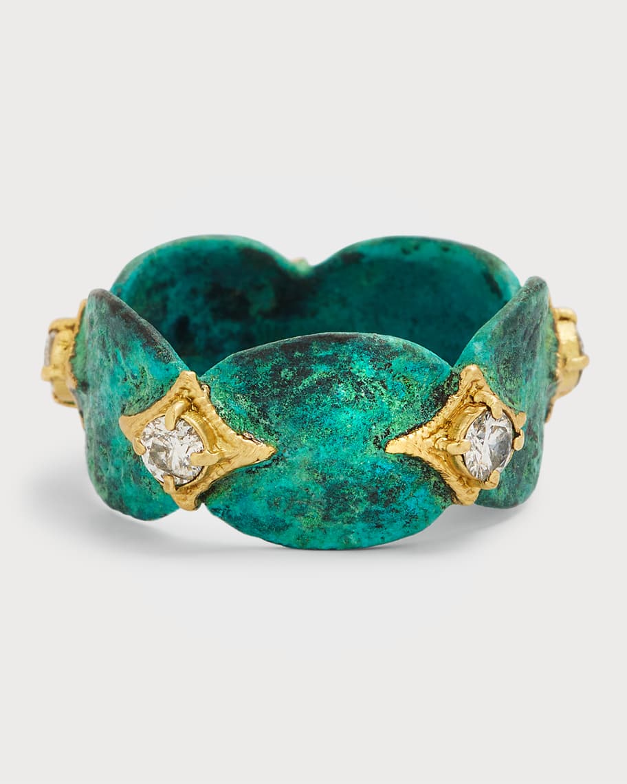 Armenta Sueno Scalloped Artifact Band | Neiman Marcus
