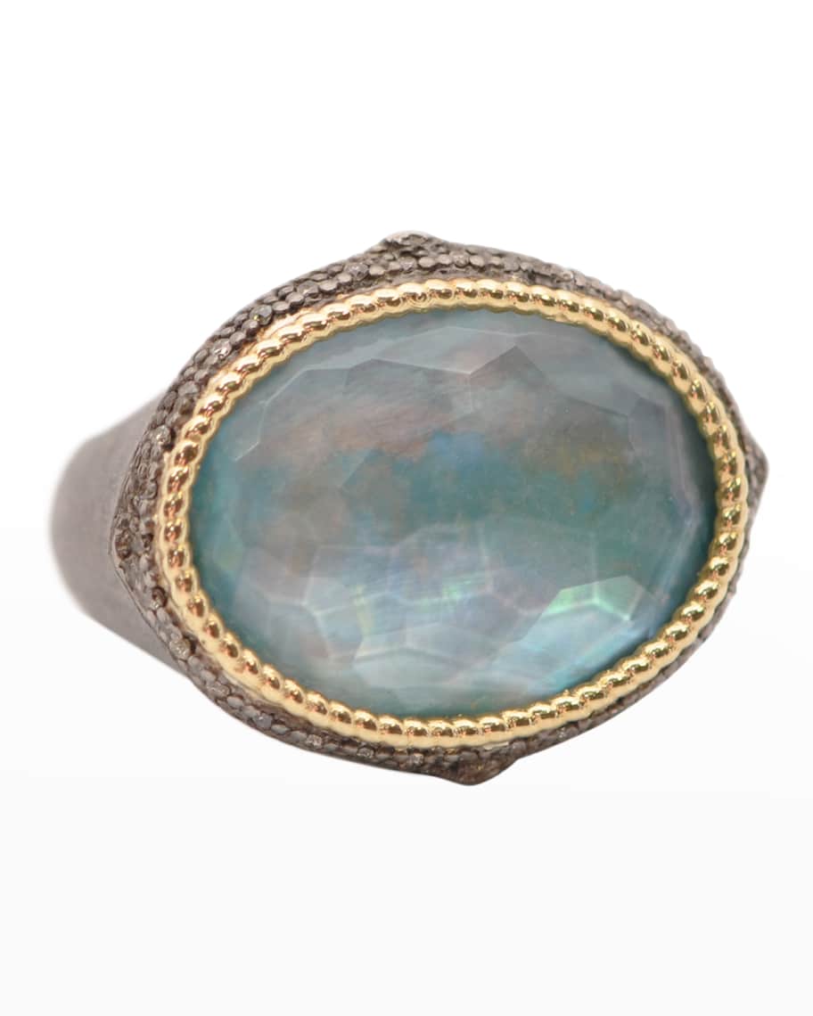 Armenta Old World Peruvian Opal Statement Ring | Neiman Marcus