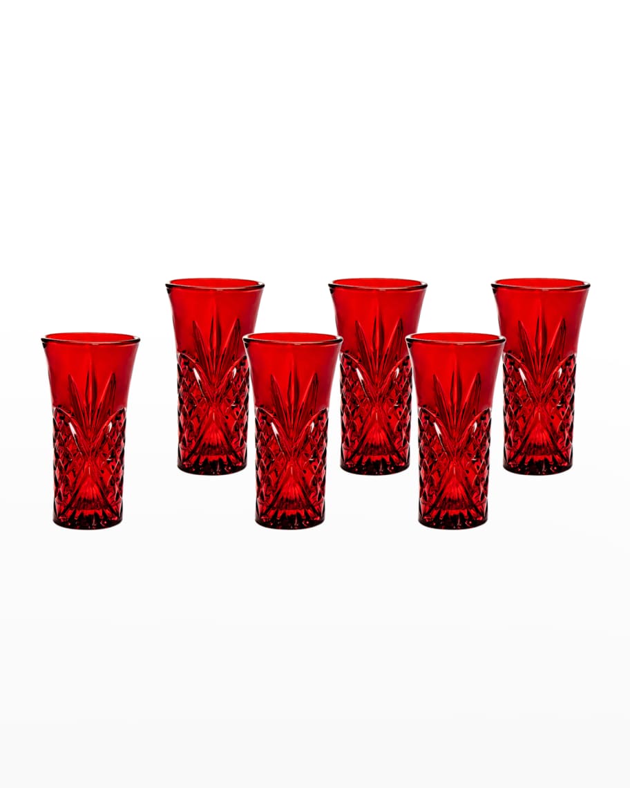 Godinger Red Dublin Shooters, Set of 6 | Neiman Marcus