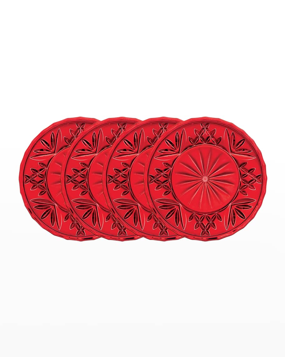 Godinger Red Dublin Coasters, Set of 4 | Neiman Marcus