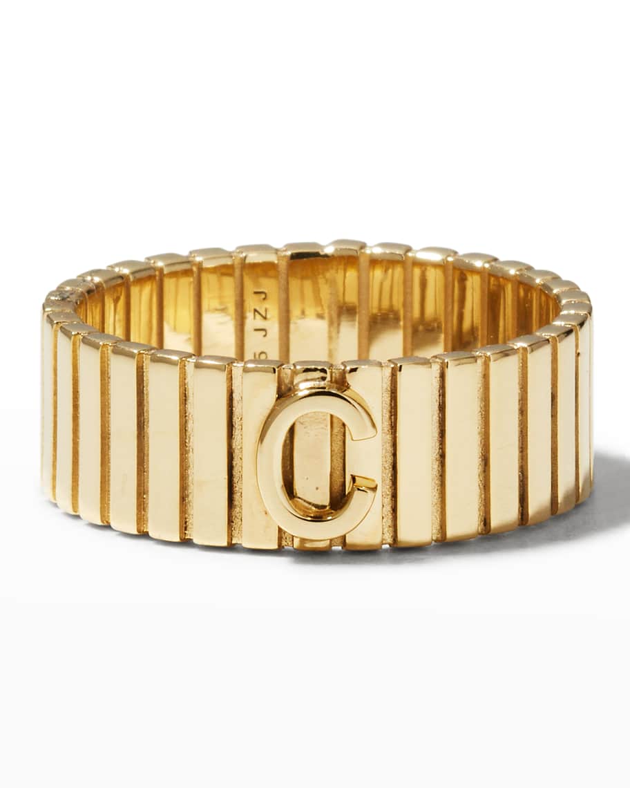 Jennifer Zeuner Ophelia Initial Ring | Neiman Marcus