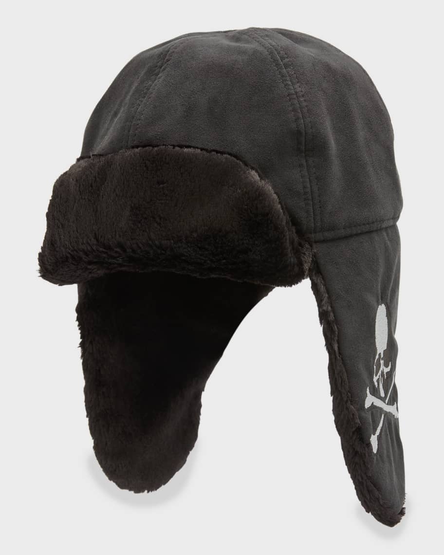 MASTERMIND WORLD Men's Faux Shearling Trapper Hat | Neiman Marcus