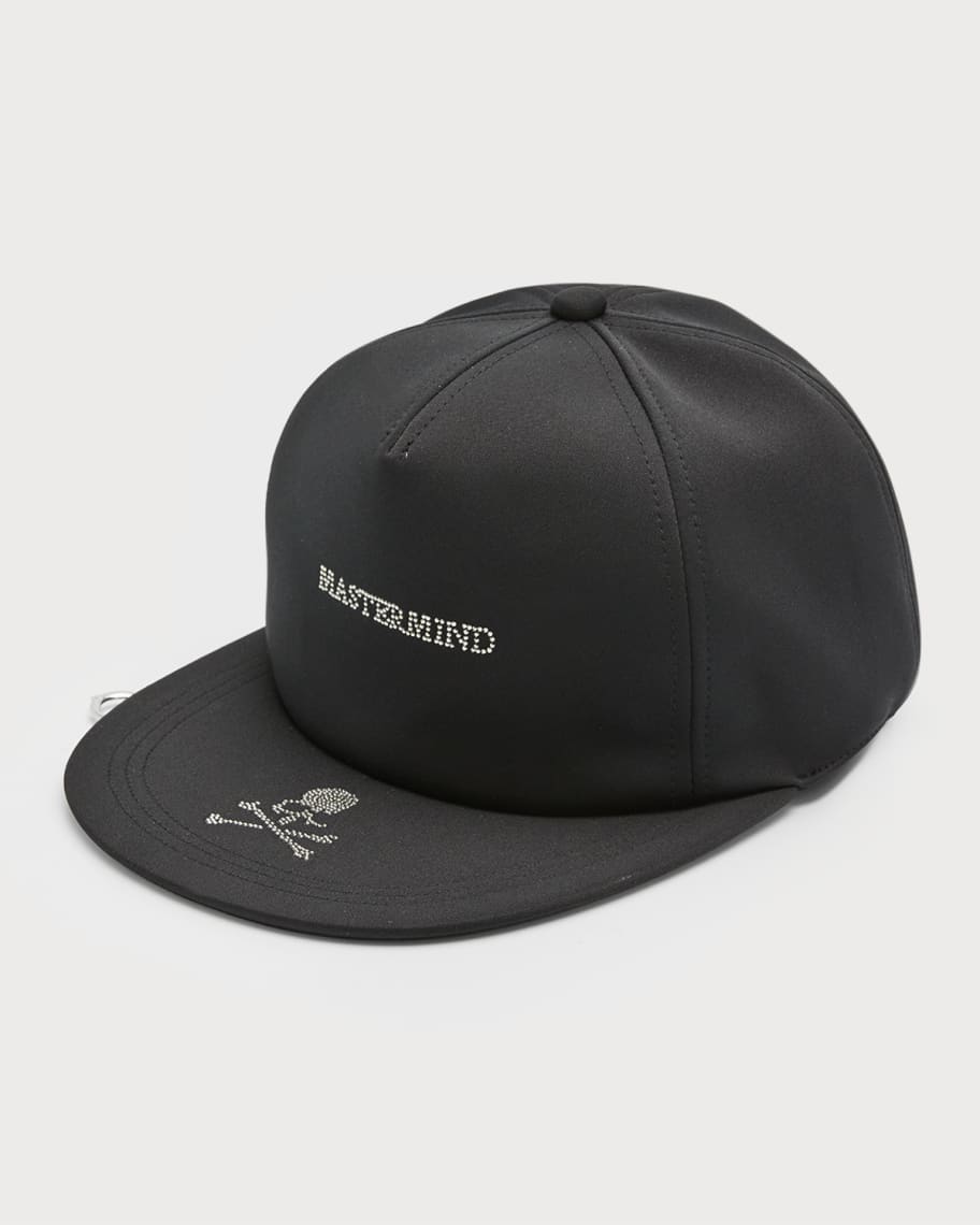 MASTERMIND WORLD Men's Crystal-Embellished Logo Baseball Cap | Neiman ...