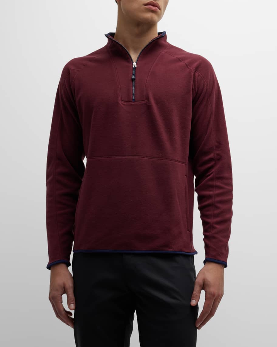 Peter Millar Men's Thermal Flow Microfleece Half-Zip Sweater | Neiman ...