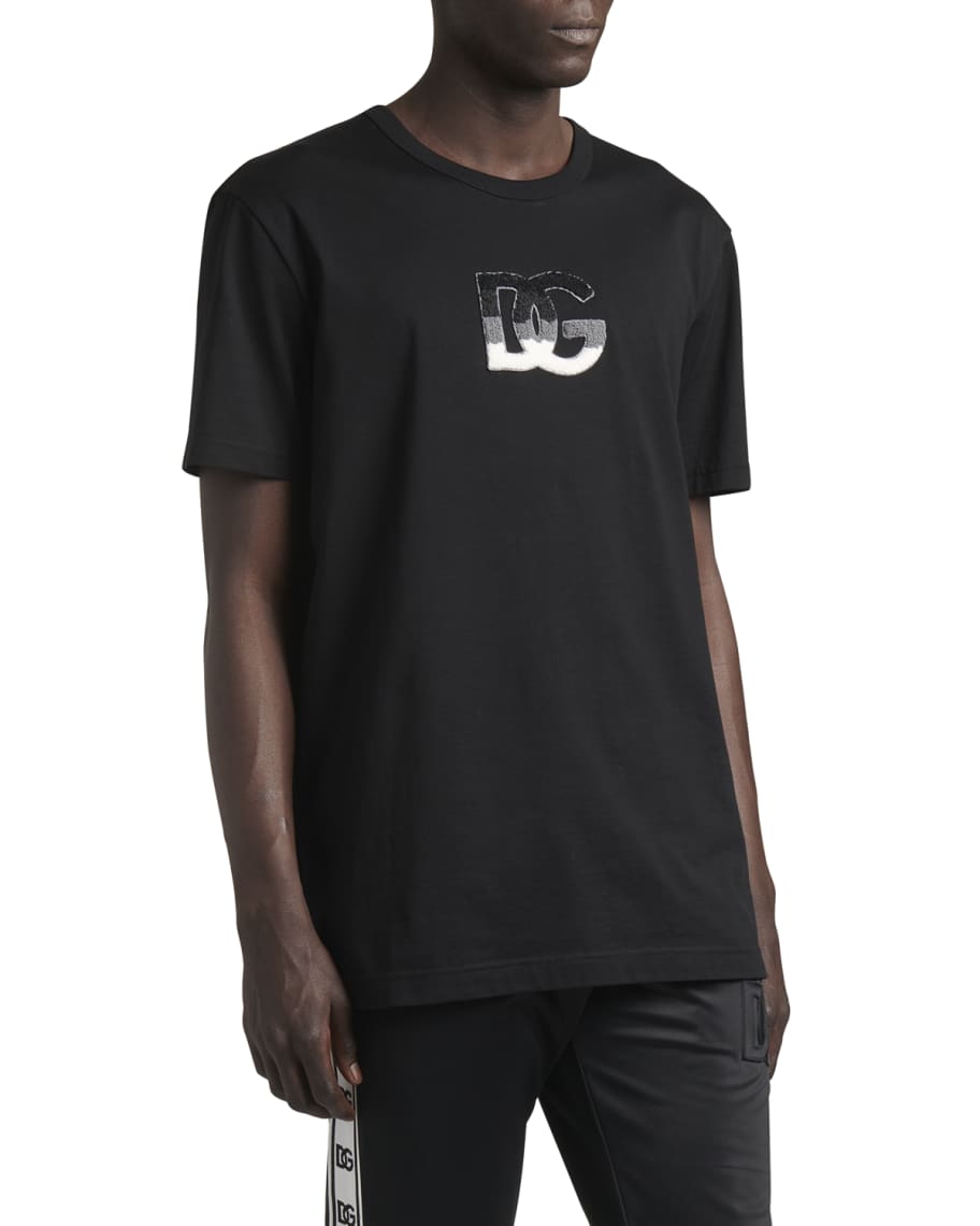Dolce&Gabbana Men's Ombre DG Logo T-Shirt | Neiman Marcus