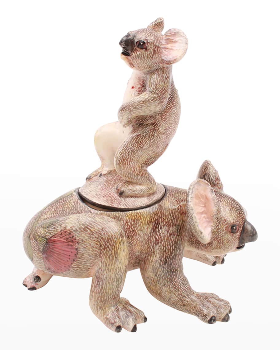 Ardmore Ceramic Art Koala Ceramic Box with Lid | Neiman Marcus