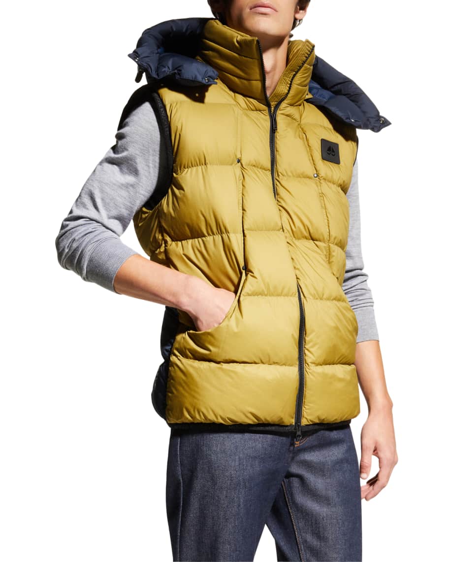 Moose Knuckles Men's Bushwick Puffer Vest | Neiman Marcus