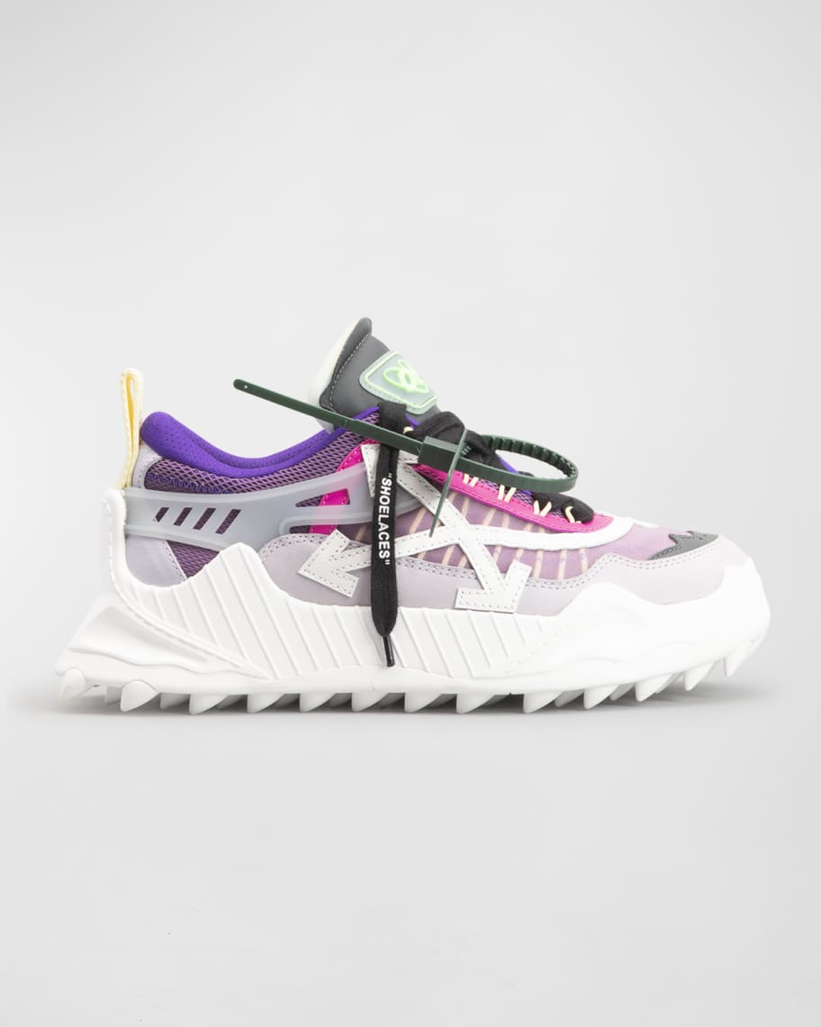 Off-White Odsy 1000 Colorblock Trainer Sneakers | Neiman Marcus