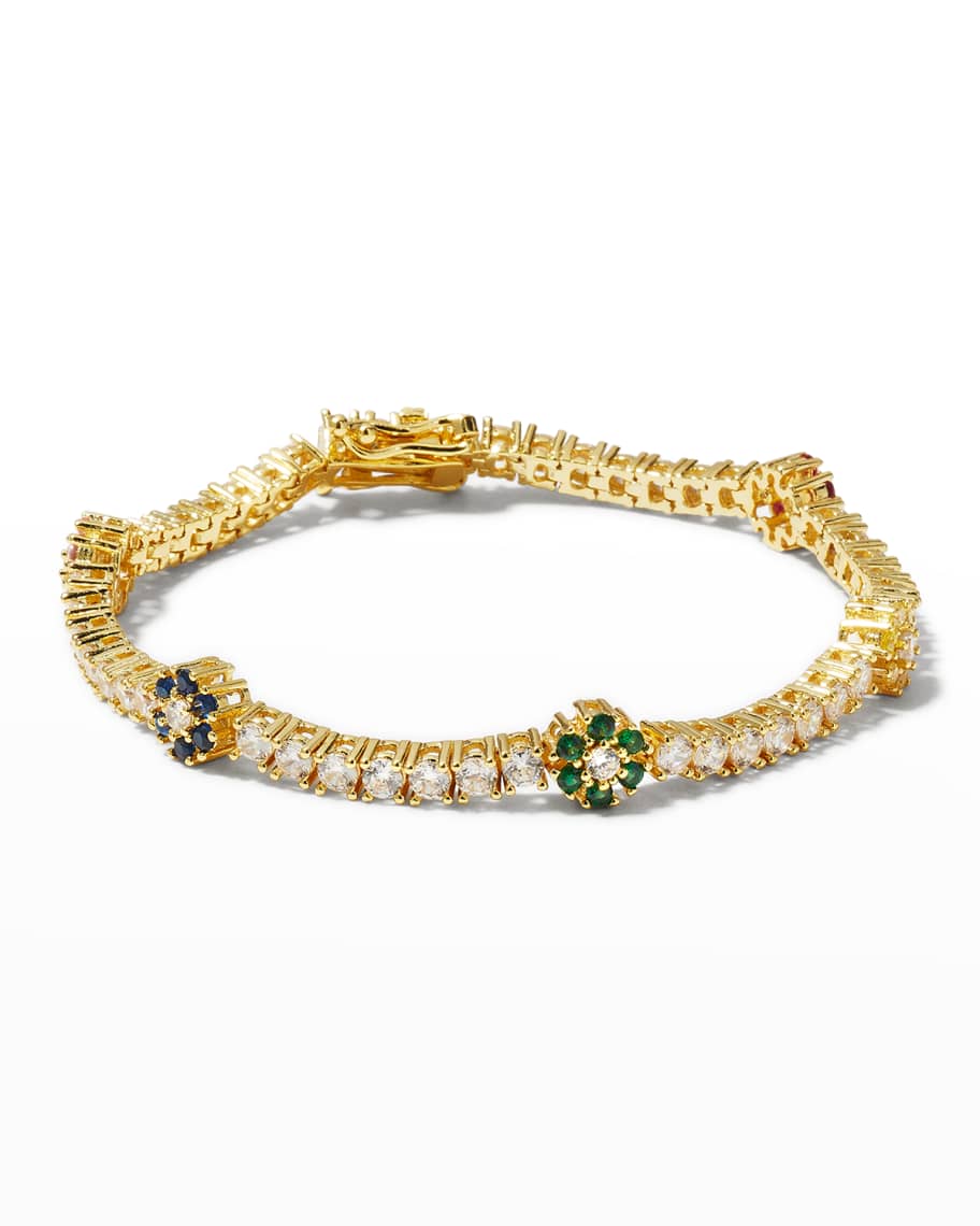 FALLON Rosette Tennis Bracelet | Neiman Marcus