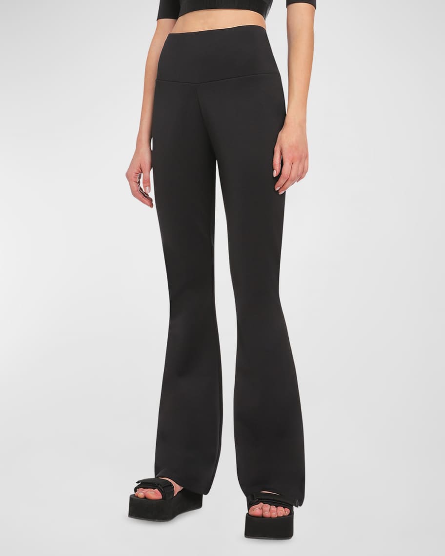 Wolford Mighty 80s Flared Pants | Neiman Marcus