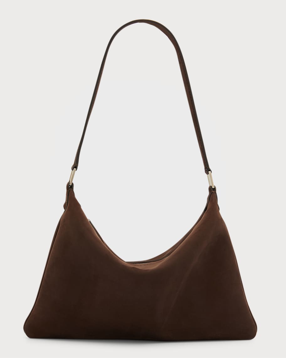 THE ROW Morgan Small Shoulder Bag in Leather | Neiman Marcus