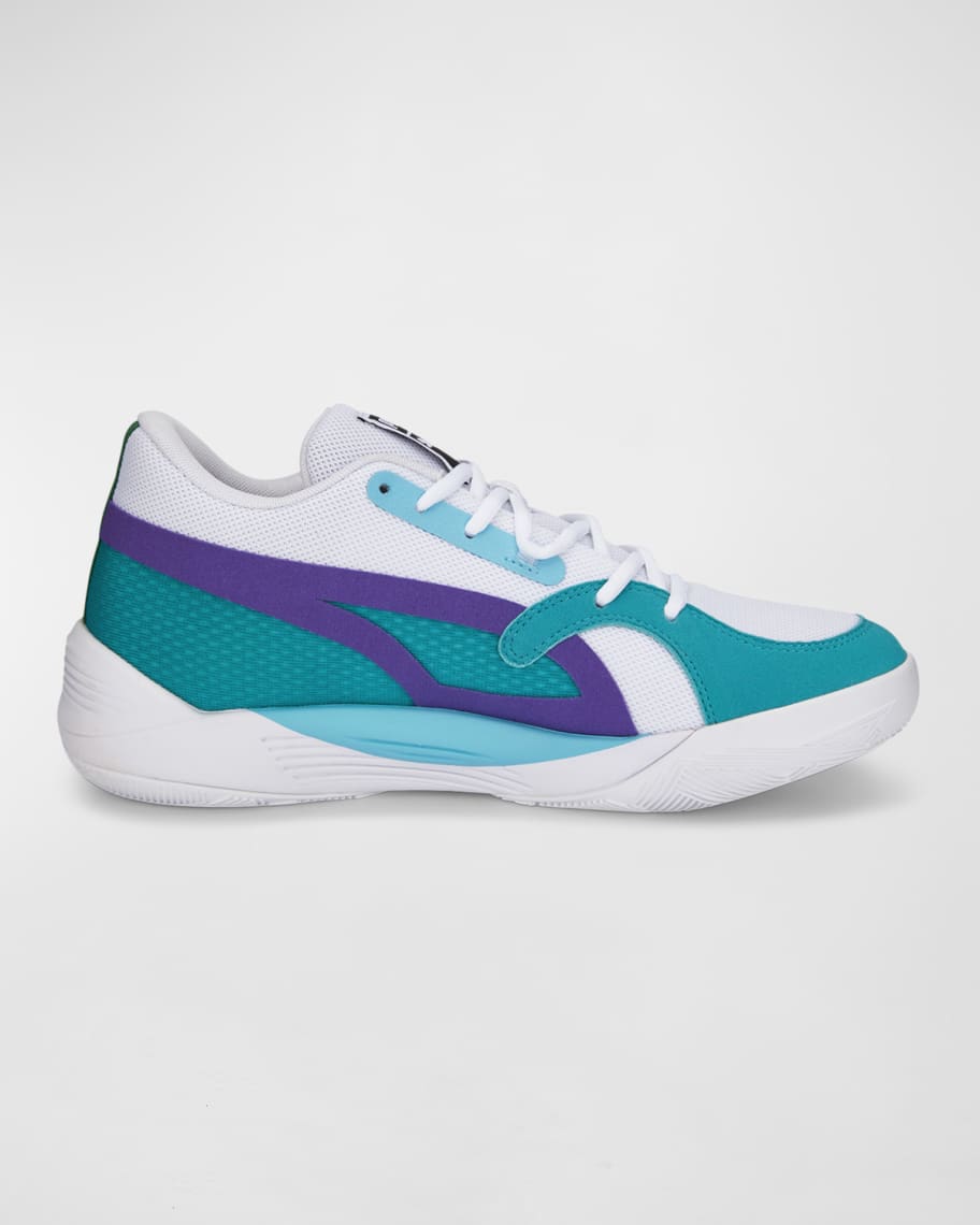 Puma Men's TRC Blaze Court Mesh Low-Top Basketball Sneakers | Neiman Marcus
