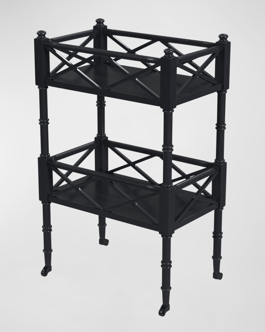 Butler Specialty Co Quincy Two-Tier Bar Cart | Neiman Marcus