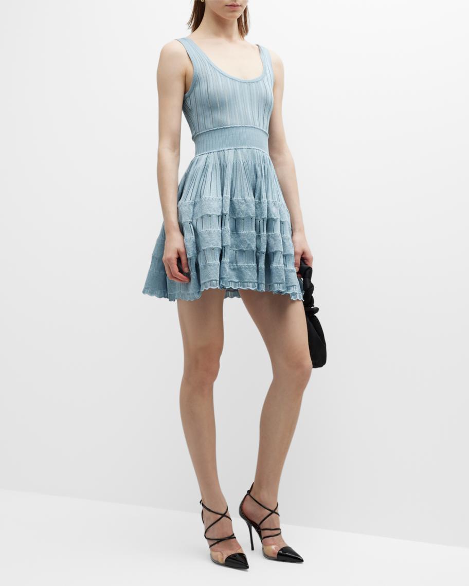 ALAIA Crinoline Mini Dress | Neiman Marcus