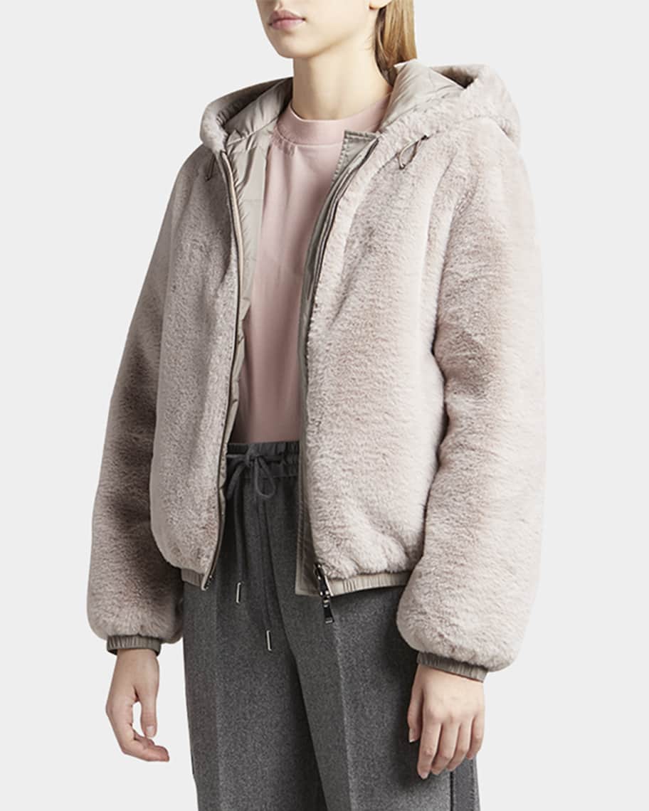 Moncler Coche Reversible Hooded Jacket | Neiman Marcus