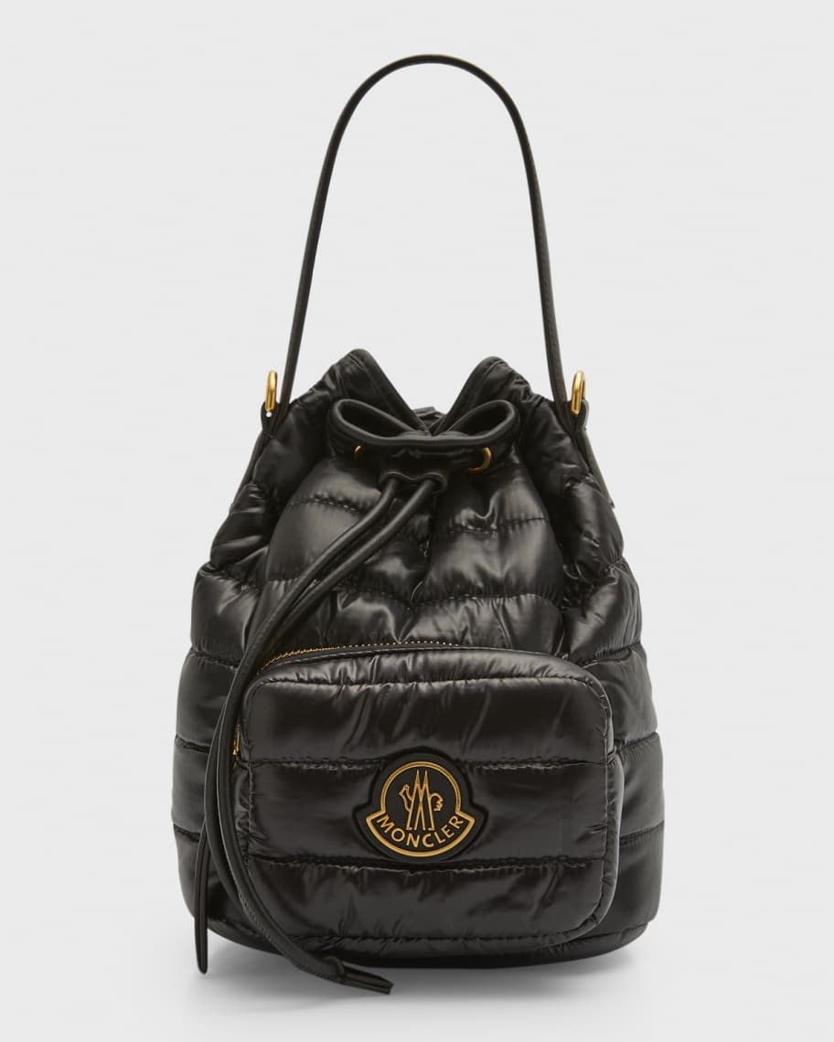 Moncler Kilia Drawstring Crossbody Puffer Bag | Neiman Marcus