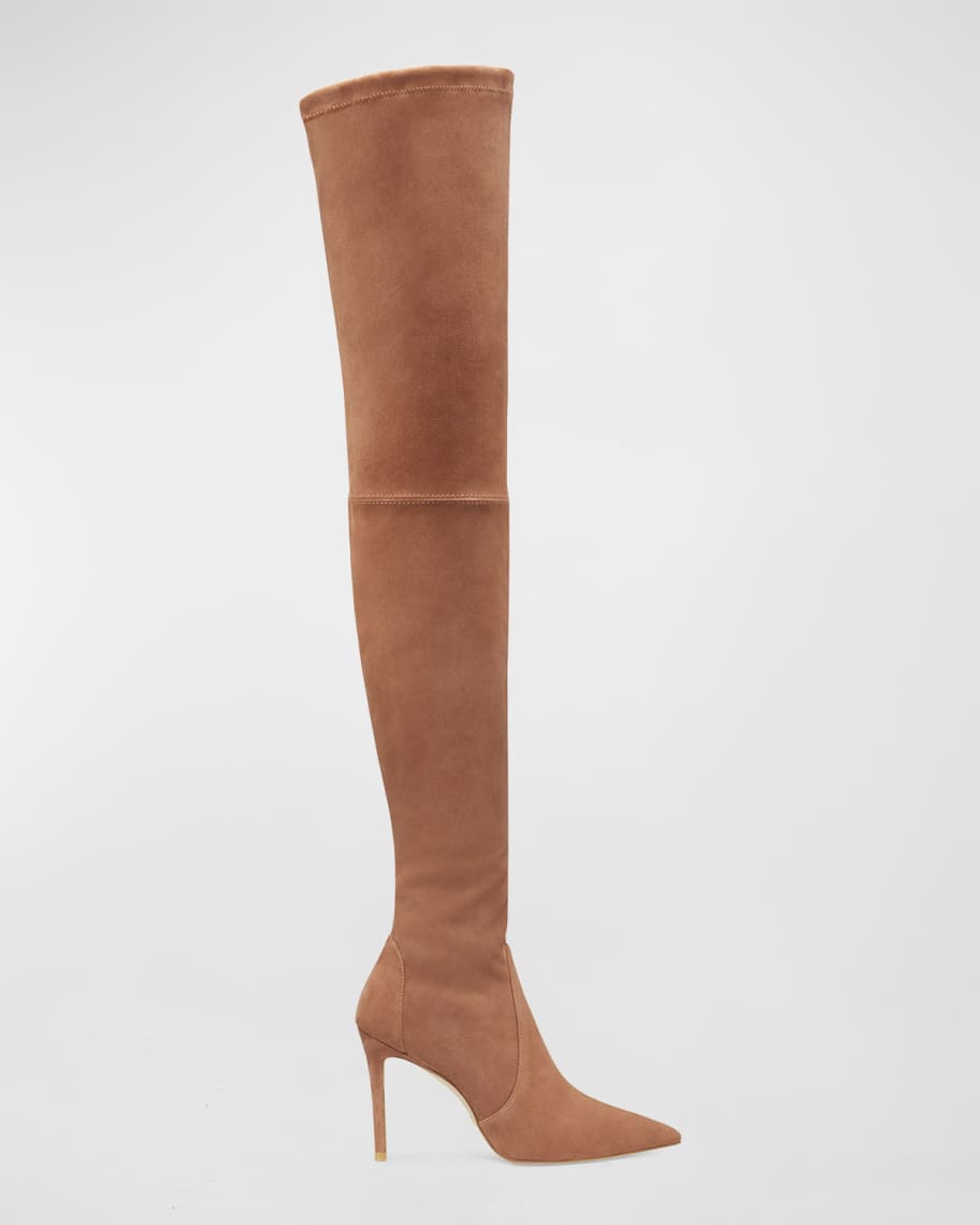 Stuart Weitzman Ultrastuart Over-The-Knee Suede Boots | Neiman Marcus