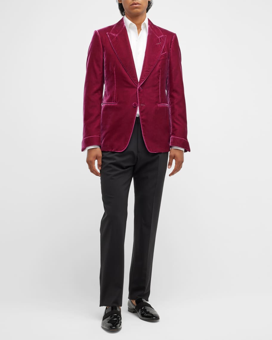TOM FORD Men's Fluid Velvet Dinner Jacket | Neiman Marcus
