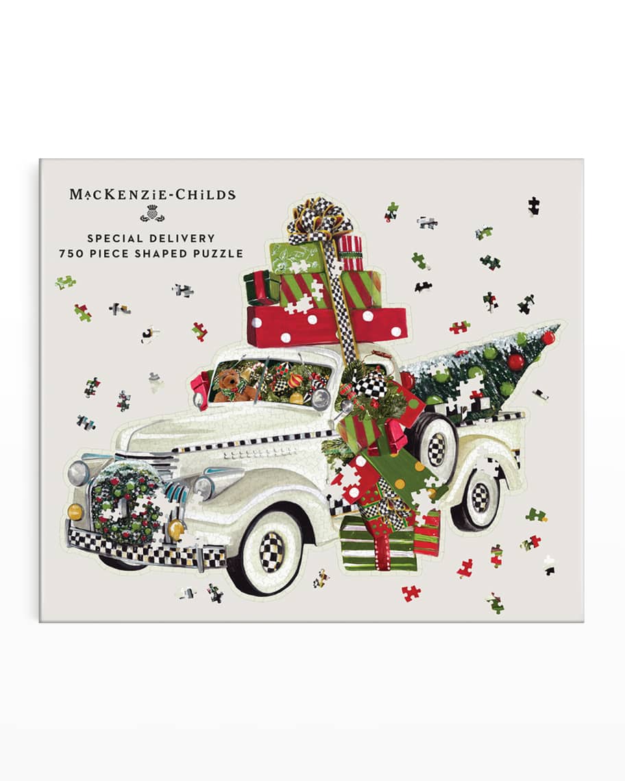 Galison x Mackenzie-Childs Special Delivery 750-Piece Puzzle | Neiman ...