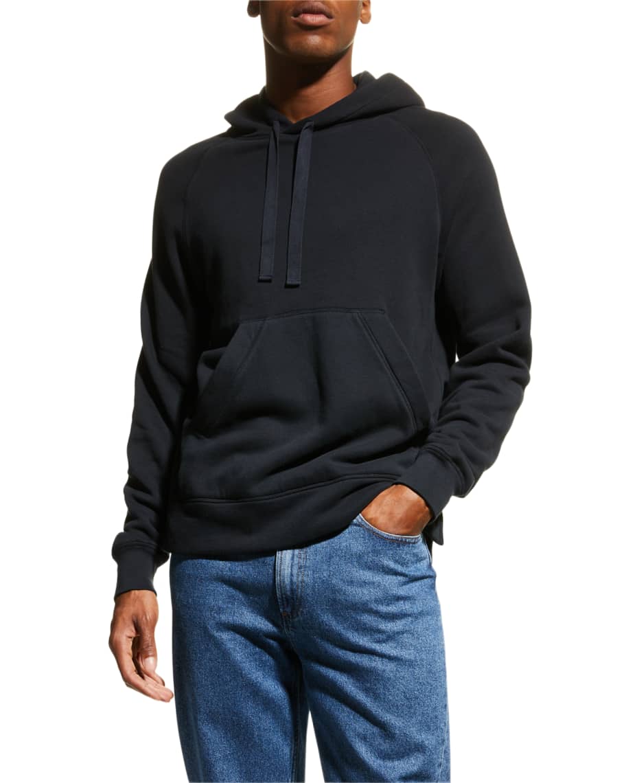 Officine Generale Men's Octave Solid Raglan Pullover Hoodie | Neiman Marcus