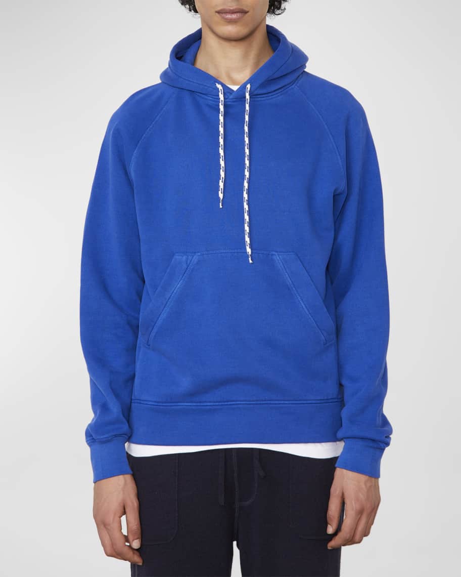 Officine Generale Men's Octave Raglan Pullover Hoodie | Neiman Marcus