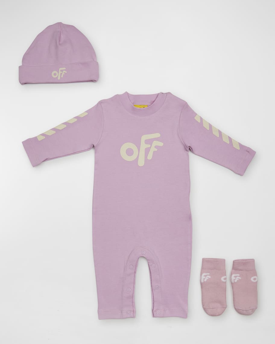 Off-White Girl's 3-Piece Set, Size 3M-18M | Neiman Marcus