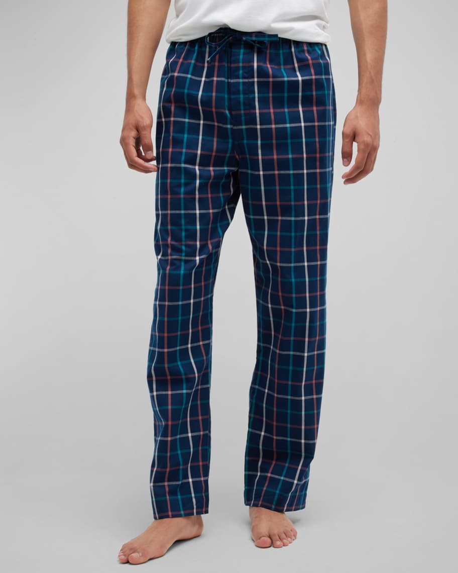 Derek Rose Men's Ranga 44 Cotton Trousers | Neiman Marcus