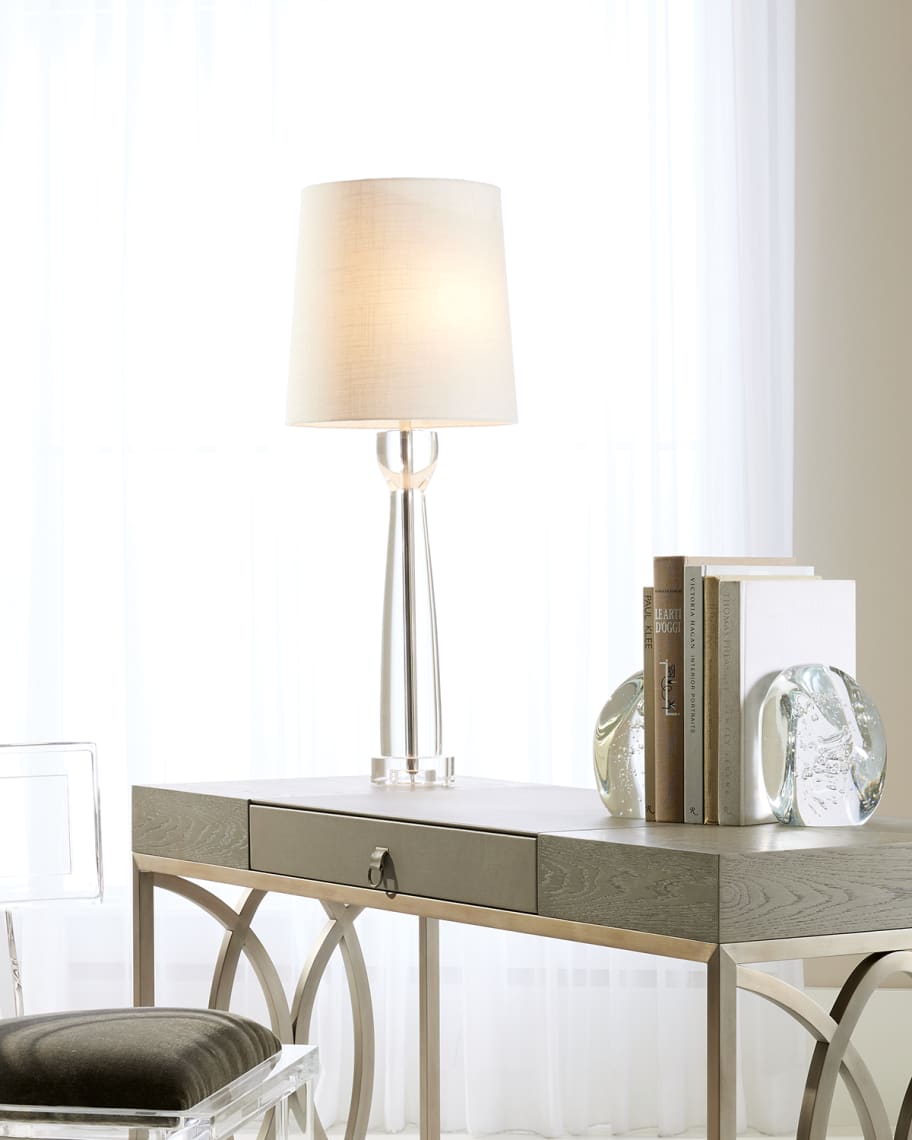 Global Views Modern Crystal Column Lamp | Neiman Marcus