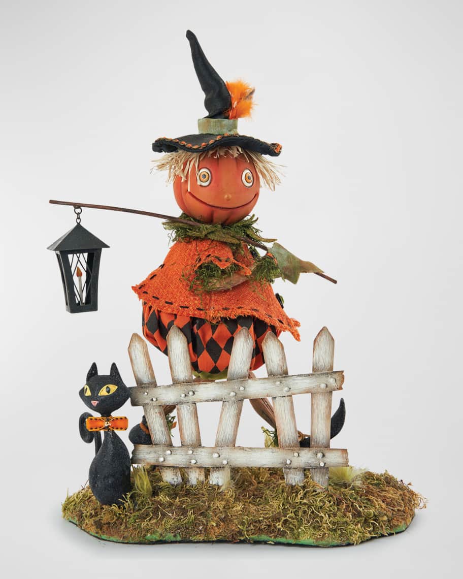 Katherine's Collection Halloween Pumpkin Figure | Neiman Marcus
