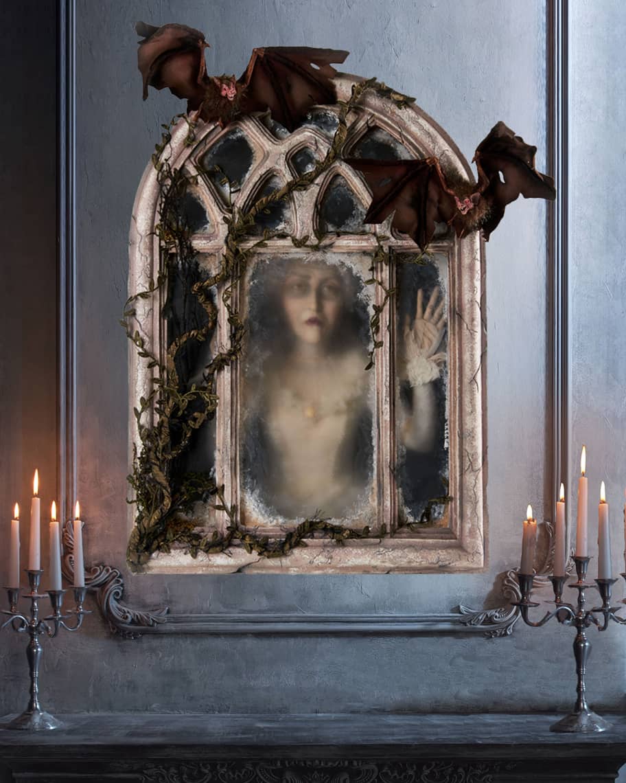 Katherine's Collection Gone Batty Ghost Scene Window | Neiman Marcus