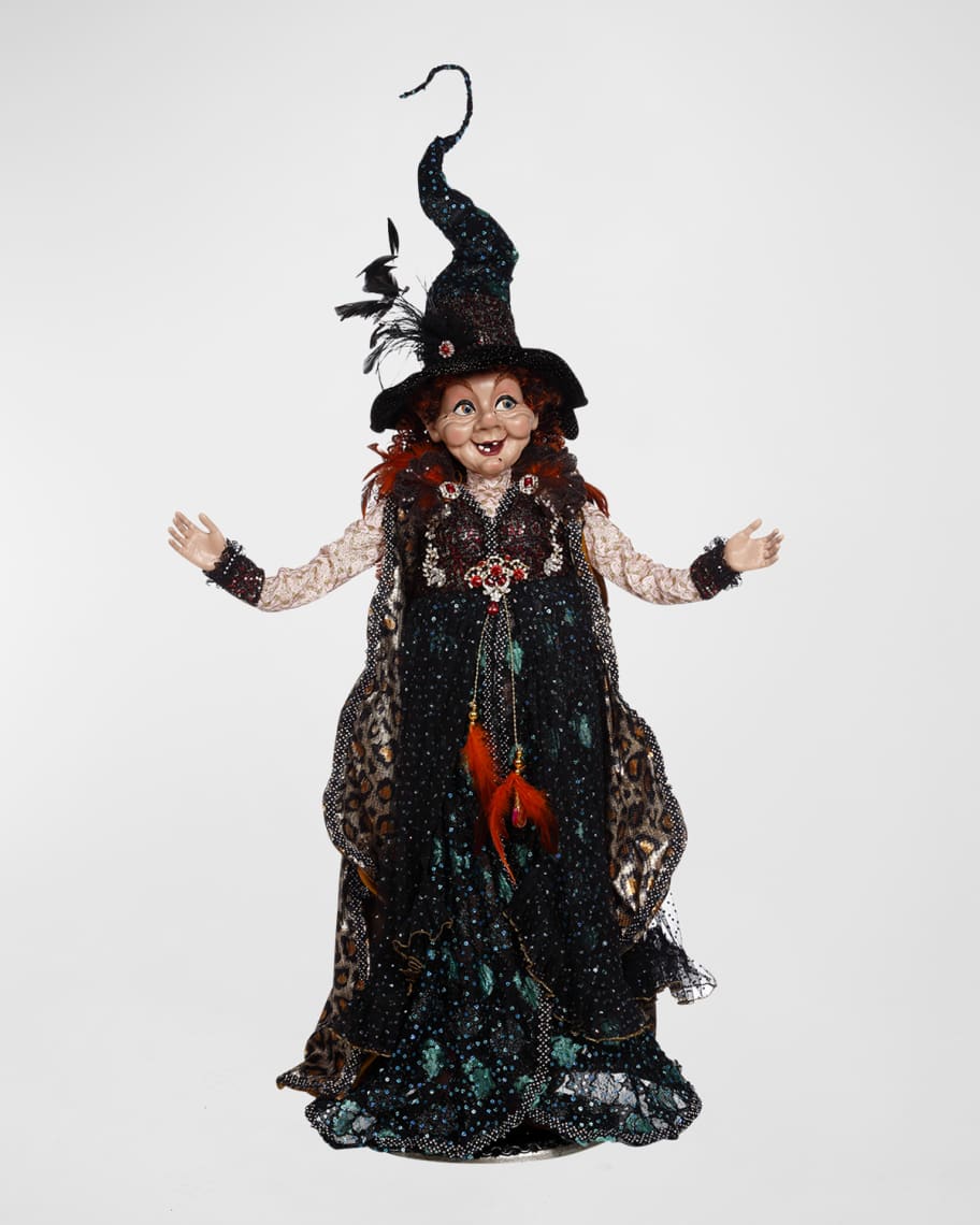 Mark Roberts Old Black Magic Halloween Witch, 40" | Neiman Marcus