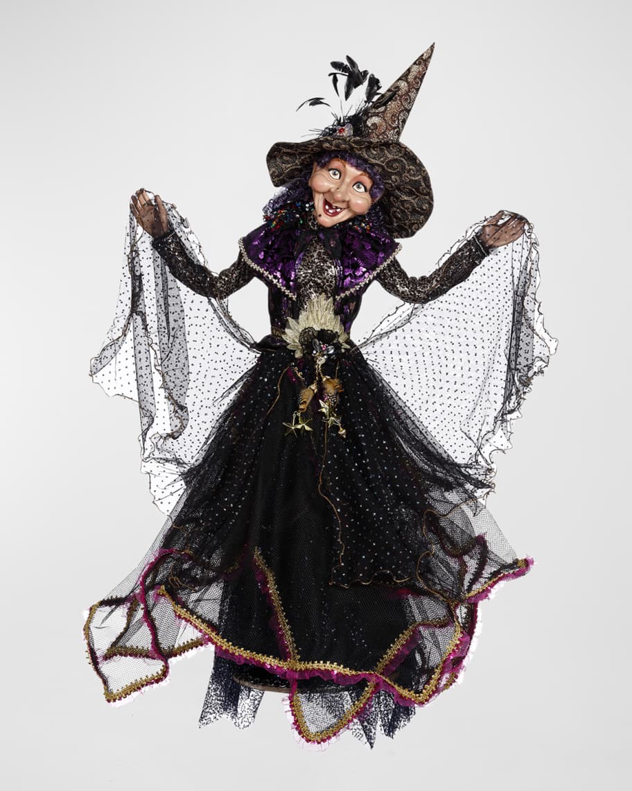 Mark Roberts Halloween The Witch Of Fortune Figurine | Neiman Marcus