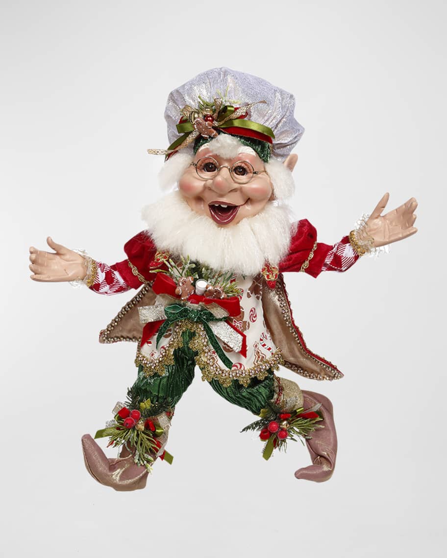 Mark Roberts Cookies And Milk Elf Decor, 17.3" | Neiman Marcus