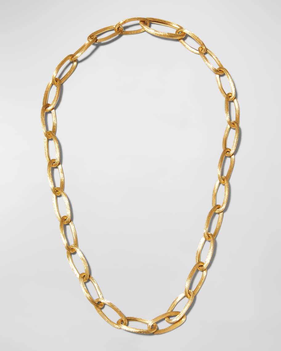 Marco Bicego Jaipur Link 18K Yellow Gold Oval Link Convertible Lariat ...